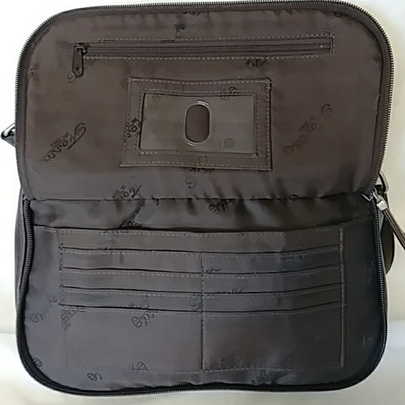 Fossil | Bags | Fossil Leather Mini Organizer Shoulderbag | Poshmark